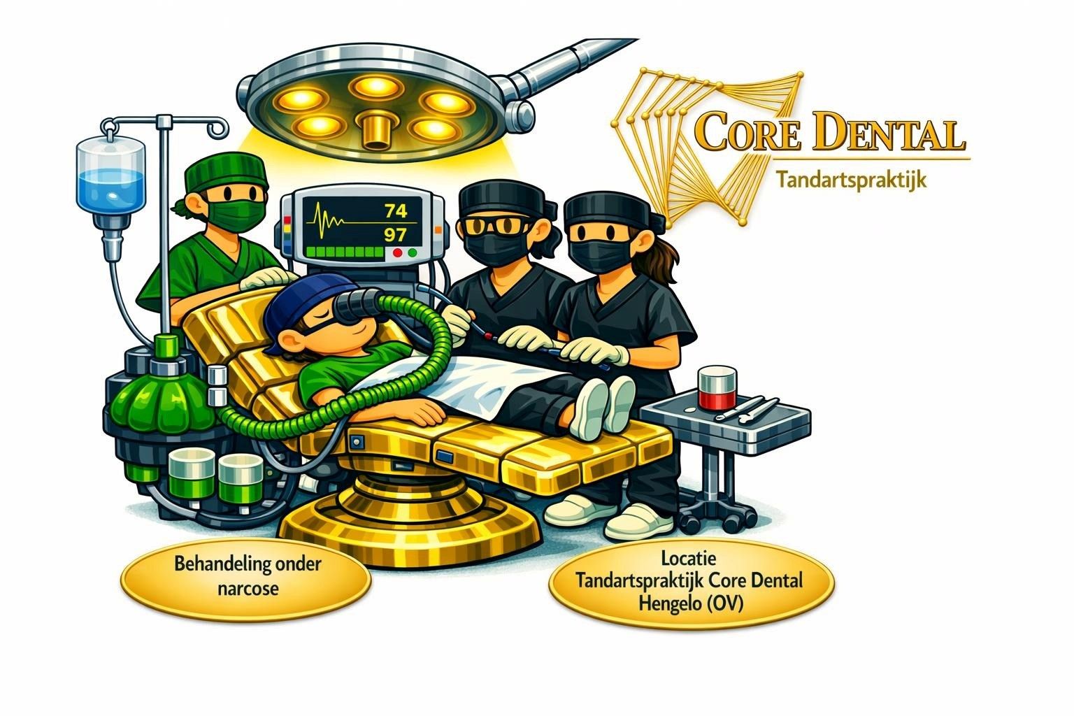 Narcose Behandeling | Core Dental Hengelo