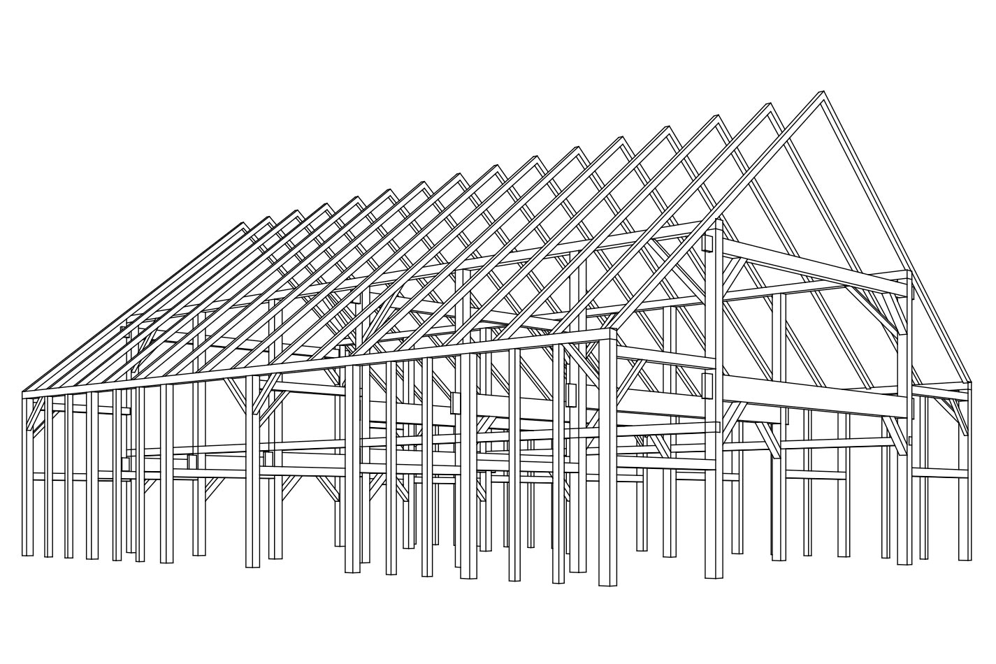 Whitney Dutch Barn - Working Barn Restoration - Heritage Restorations