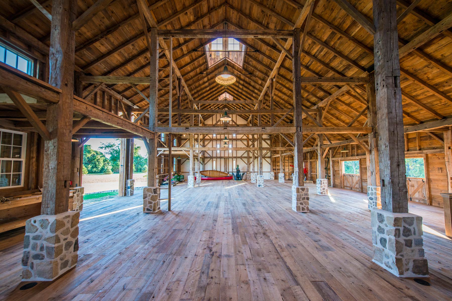 Barn Restoration Gallery - Timber Frame Photos - Heritage Restorations