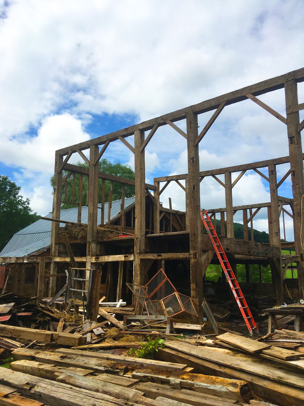 Timber Frames For Sale - Restored Timber Frames Heritage Restorations