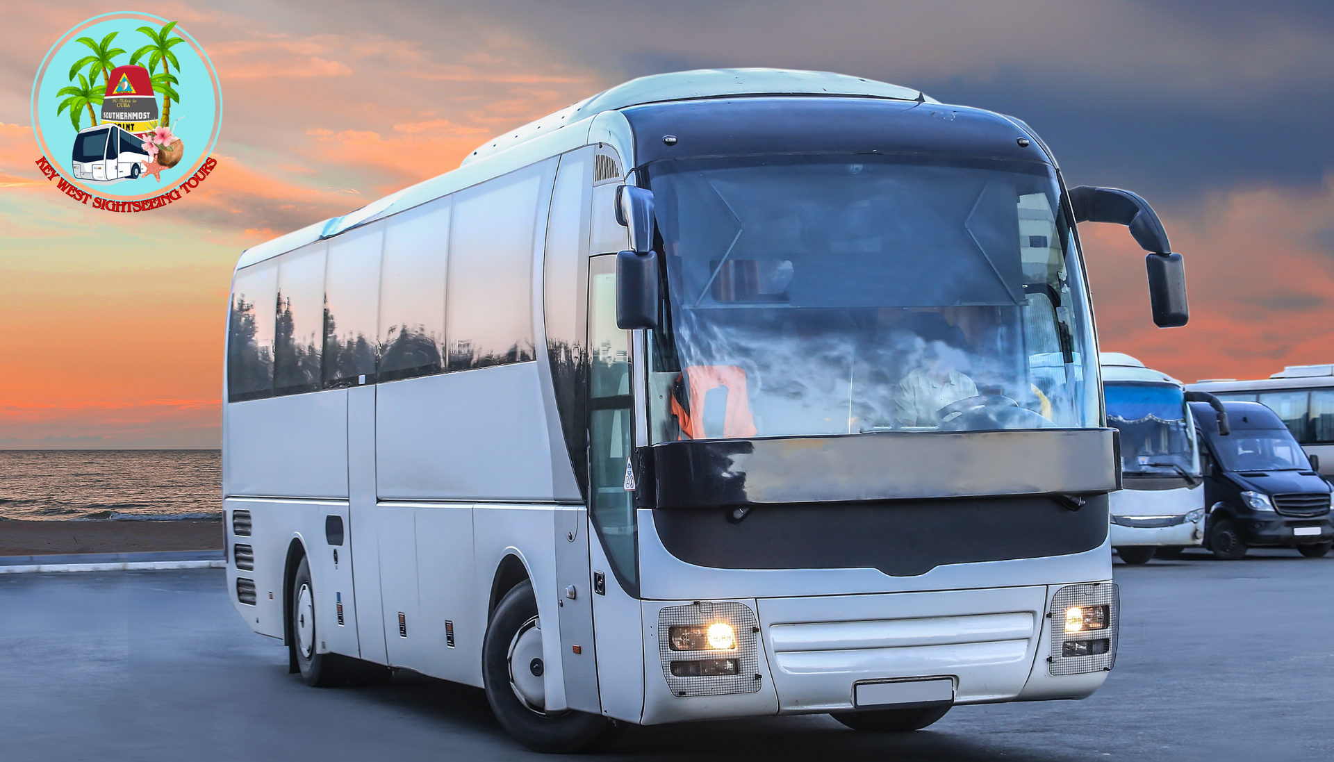 Key West Sightseeing Tours: Miami to Key West by Bus! Book Now!