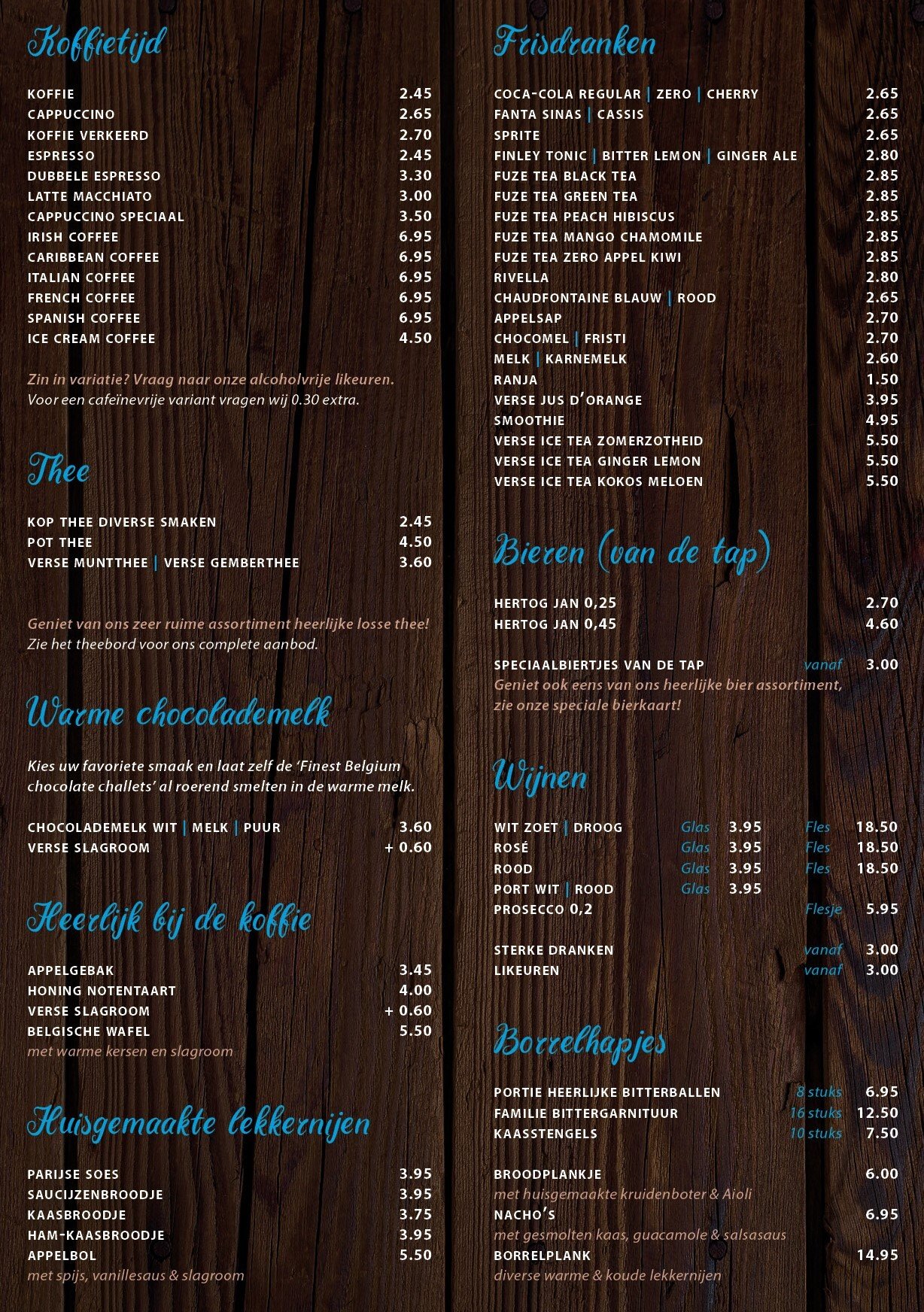 Restaurant Beregoed Nunspeet voor eten in huiselijke sfeer