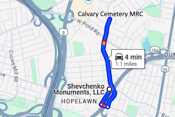 Calvary Cemetery MRC in Perth Amboy, NJ: Gravestone Rules