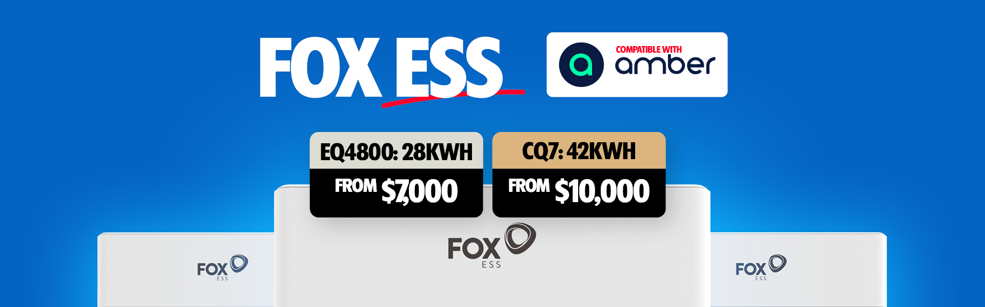 Fox ESS Solar Batteries | Australia’s Largest Battery Installer