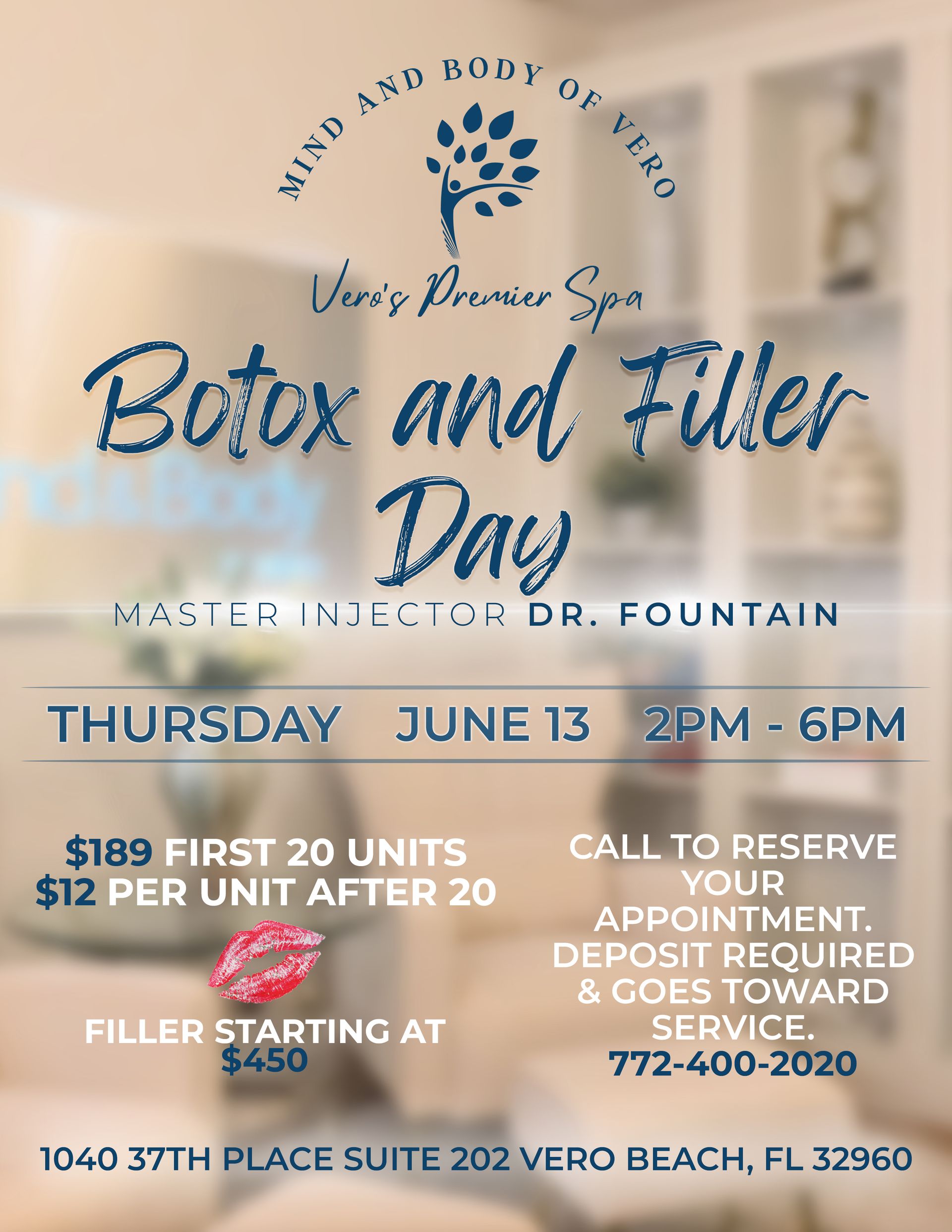 Vero Spa Events: Botox & Wellness