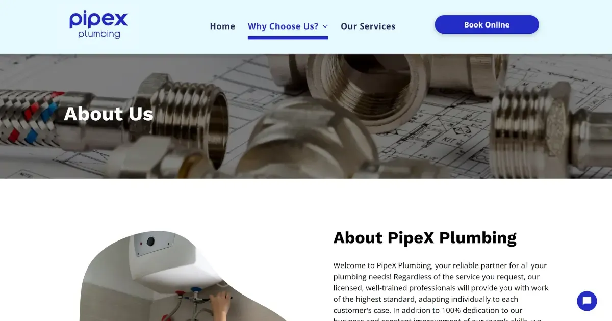About PipeX Plumbing - San Jose
