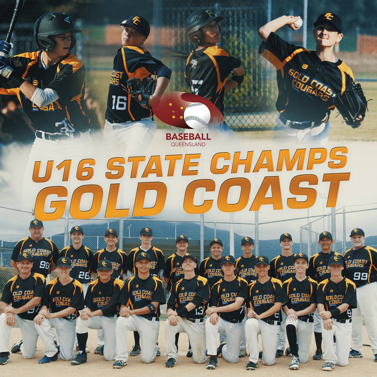 Play Baseball on The Gold Coast