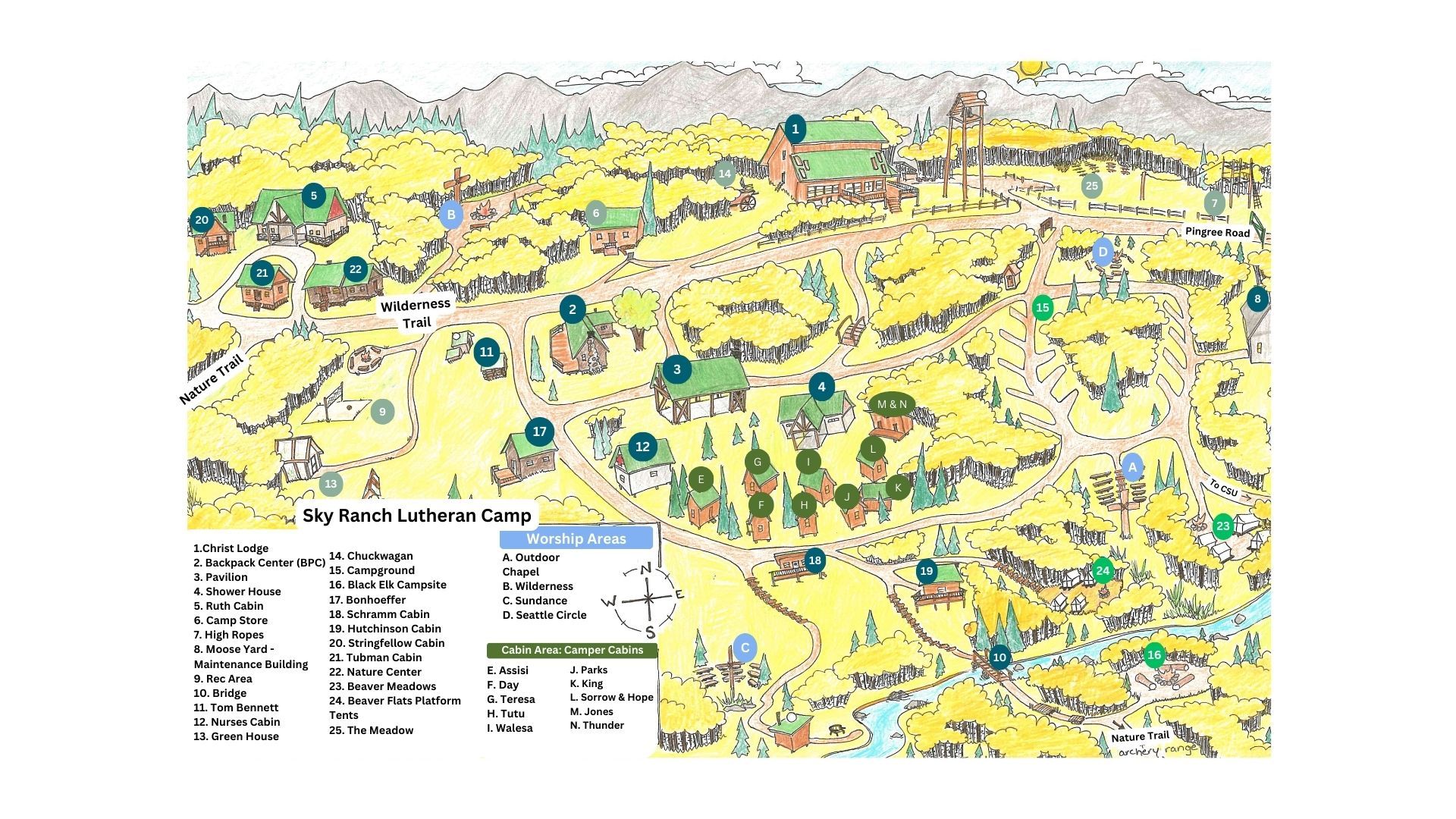 CAMP MAP