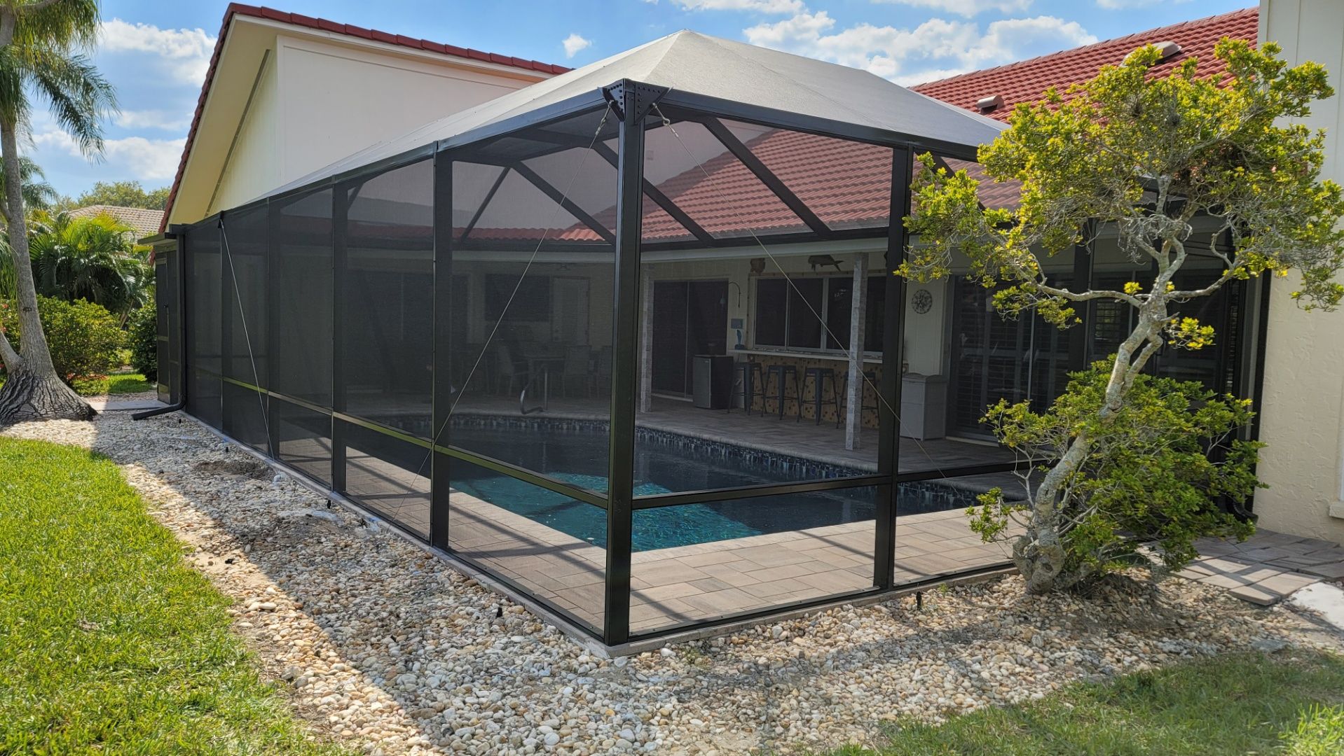 Screen Room Installs | North Port, FL | All About Aluminum