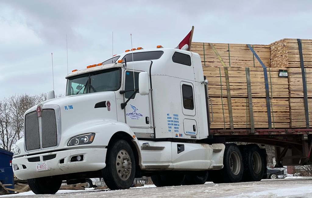 FLYING FALCON LOGISTICS LTD, FLATBED TRANSPORT, Edmonton, Canada
