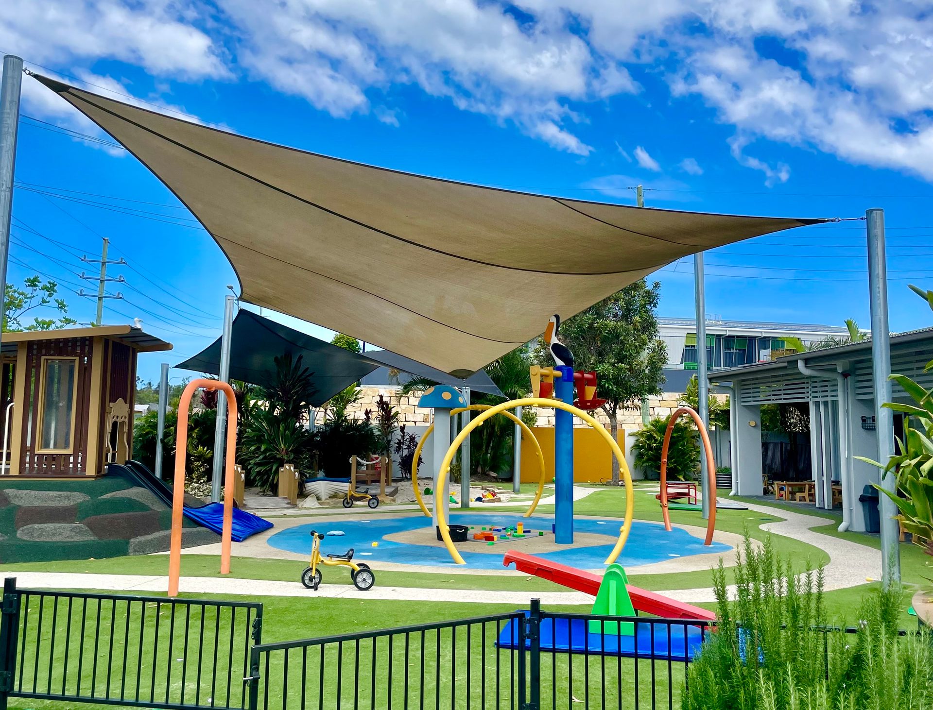 School Shade Sail Installation Sunshine Coast | Sunshine Shade & Sails
