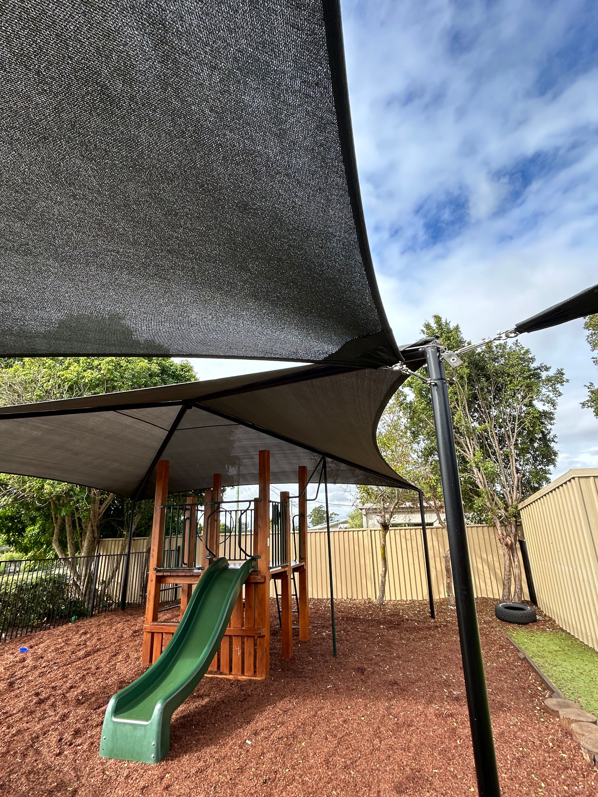 Commercial Shade Sail Installation South-East Queensland | Sunshine ...