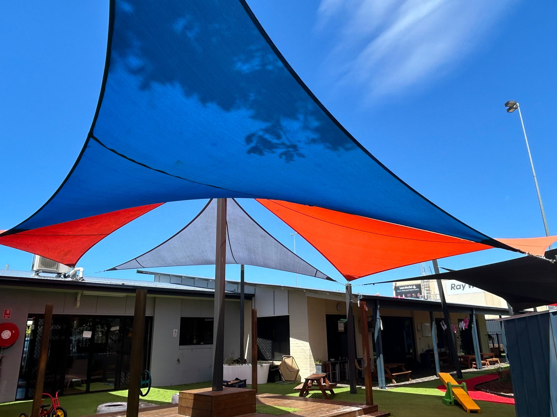 School Shade Sail Installation Sunshine Coast | Sunshine Shade & Sails