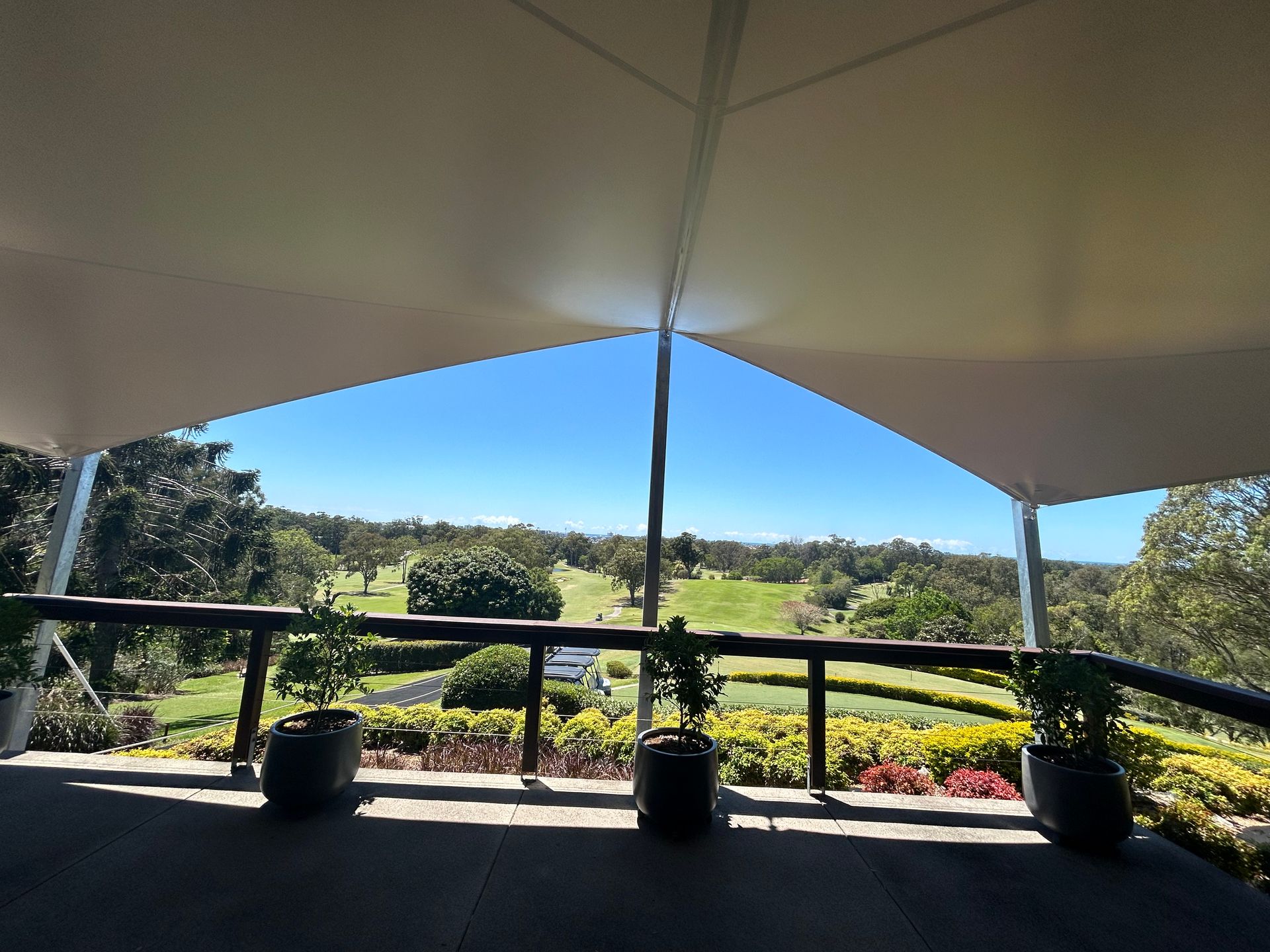 Resort Shade Sail Installation Sunshine Coast | Sunshine Shade & Sails