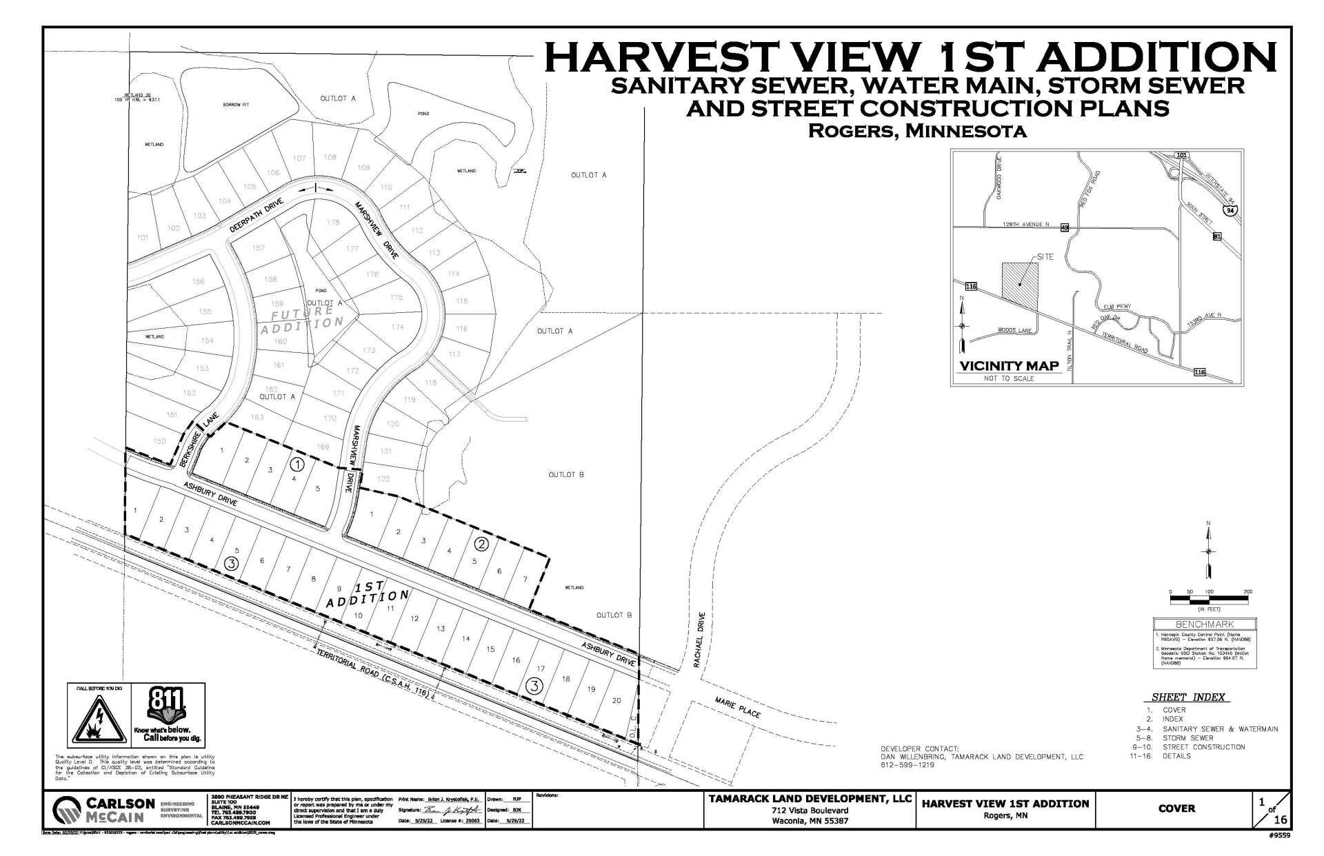 Harvest View | Tamarack Land Development