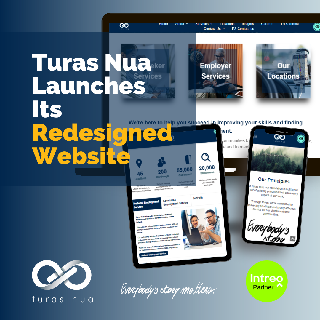 Turas Nua Launches Redesigned Website: A Guide to New Features