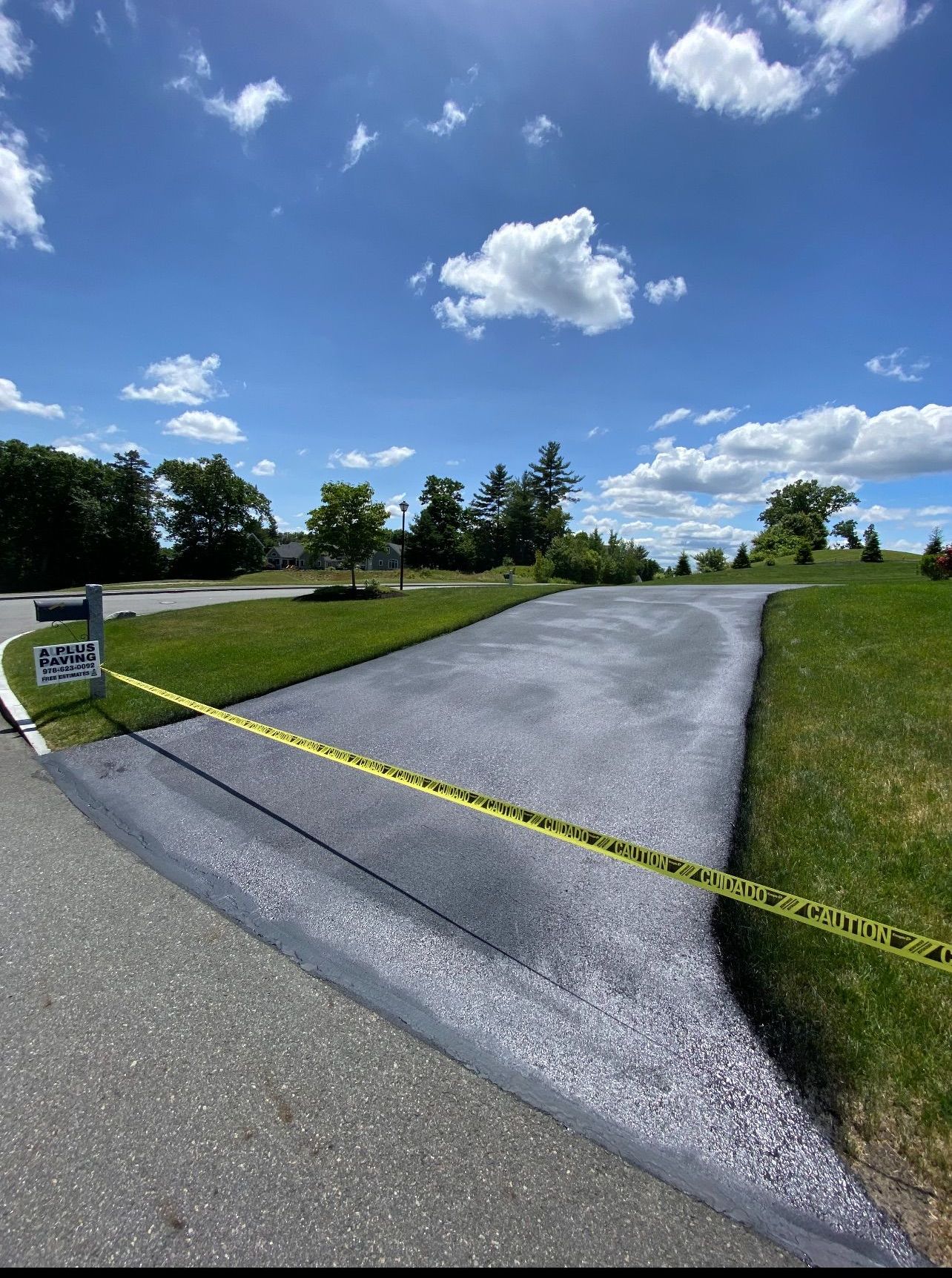 Road Paving Showcase | Andover, MA | A Plus Paving