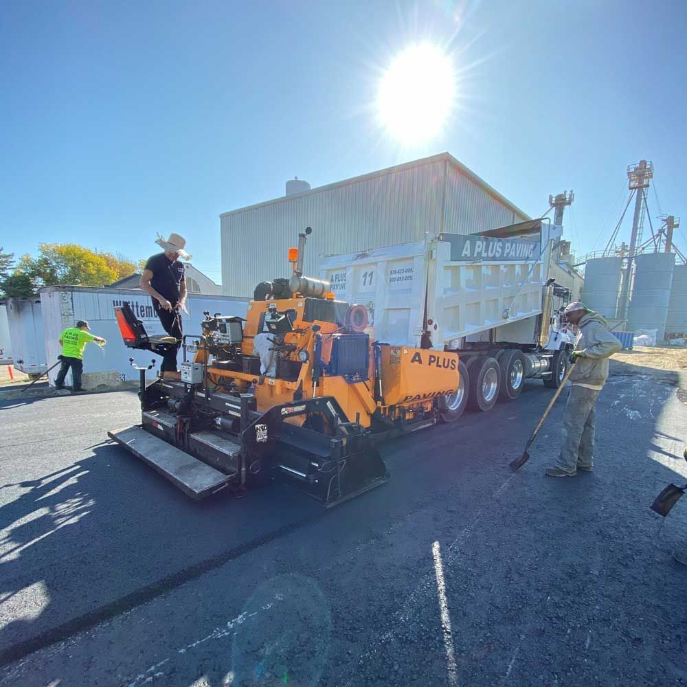 Road Paving Showcase | Andover, MA | A Plus Paving