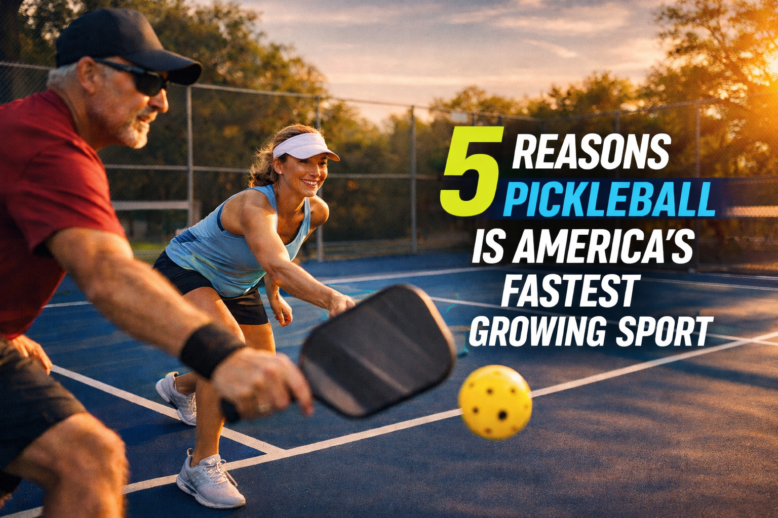 5 Reasons Pickleball Is America’s Fastest-Growing Sport