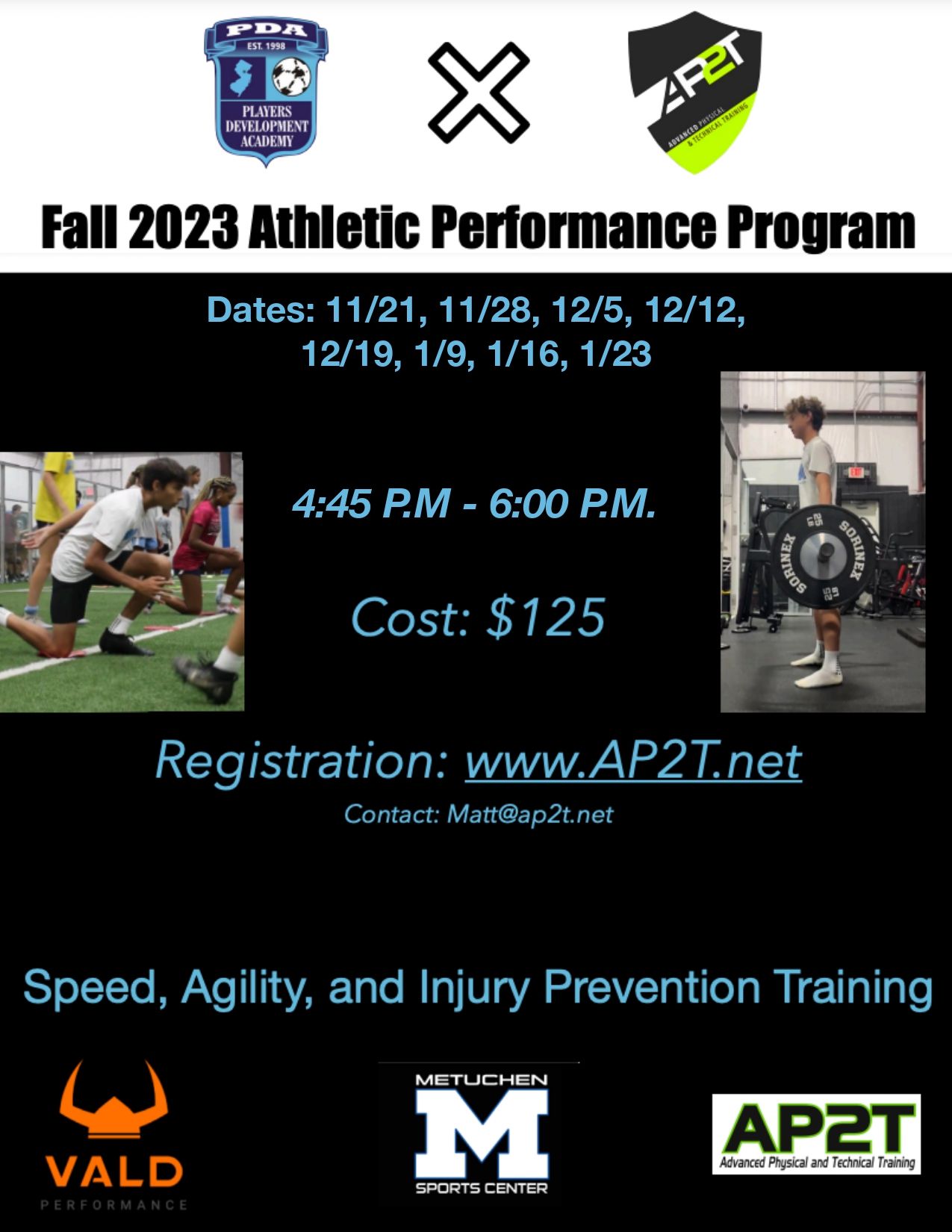 Seasonal Programs l Metuchen, NJ l Advanced Physical and Technical Training