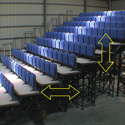 Arena & Stadium Seating | Fixed, Telescopic & Portable