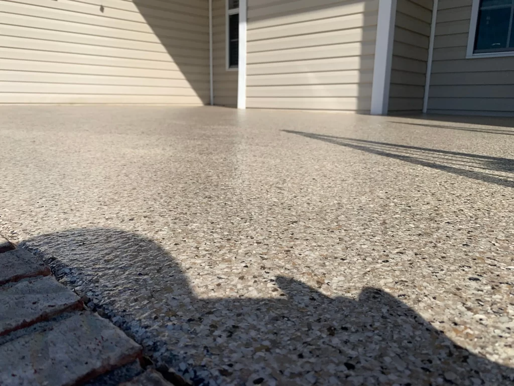 Epoxy Driveway | Big Red's Epoxy Flooring