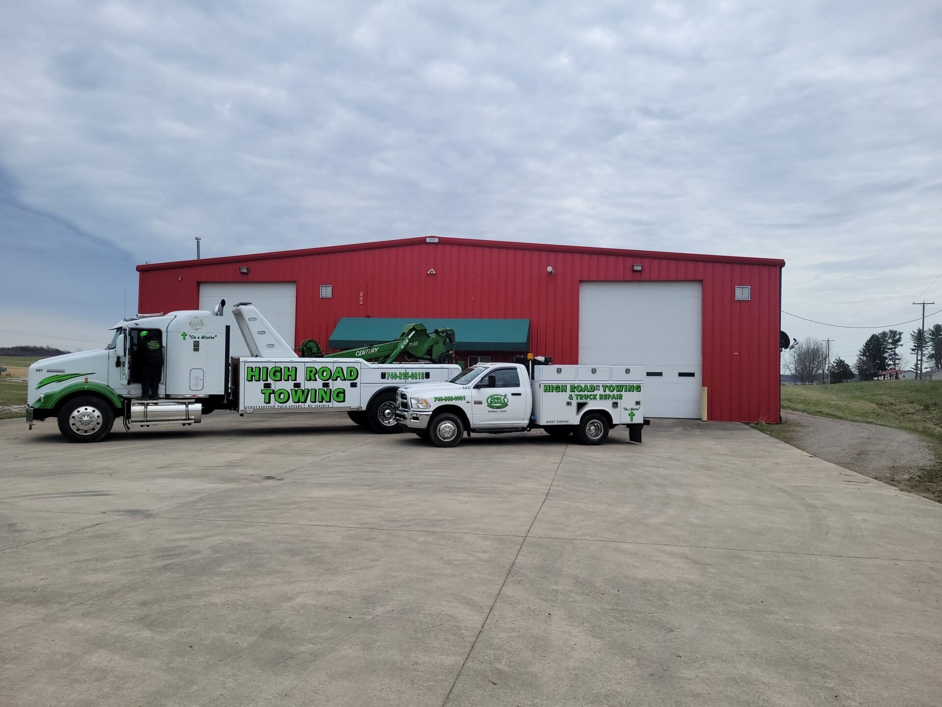 High Road Towing & Truck Repair | Heavy Duty Towing & Recovery ...