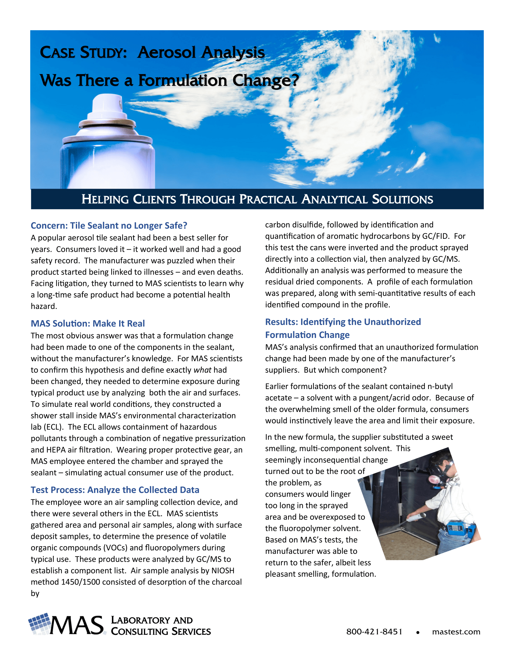 Materials Analytical Services | Our Case Studies