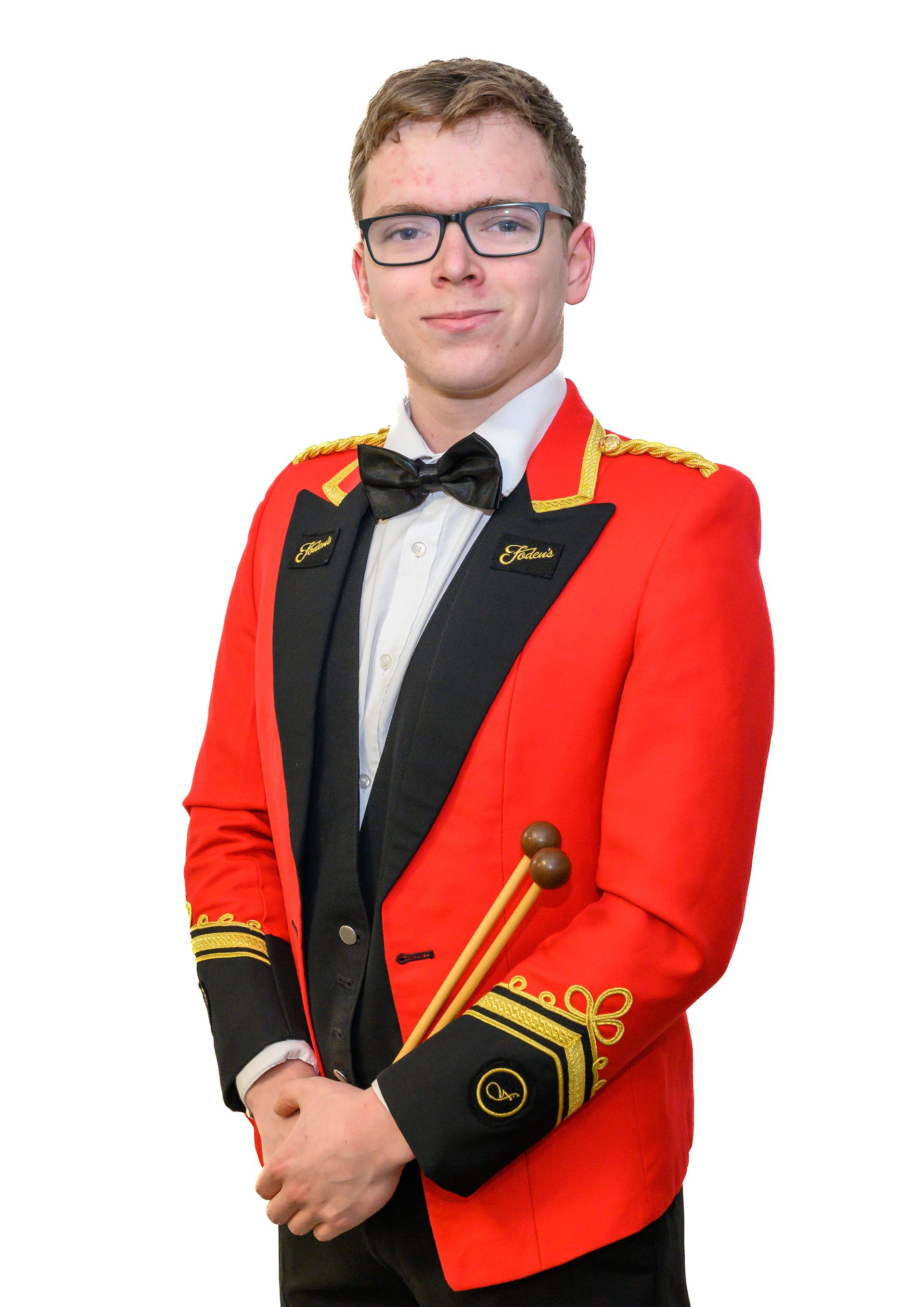 Foden's Brass Band Percussionists