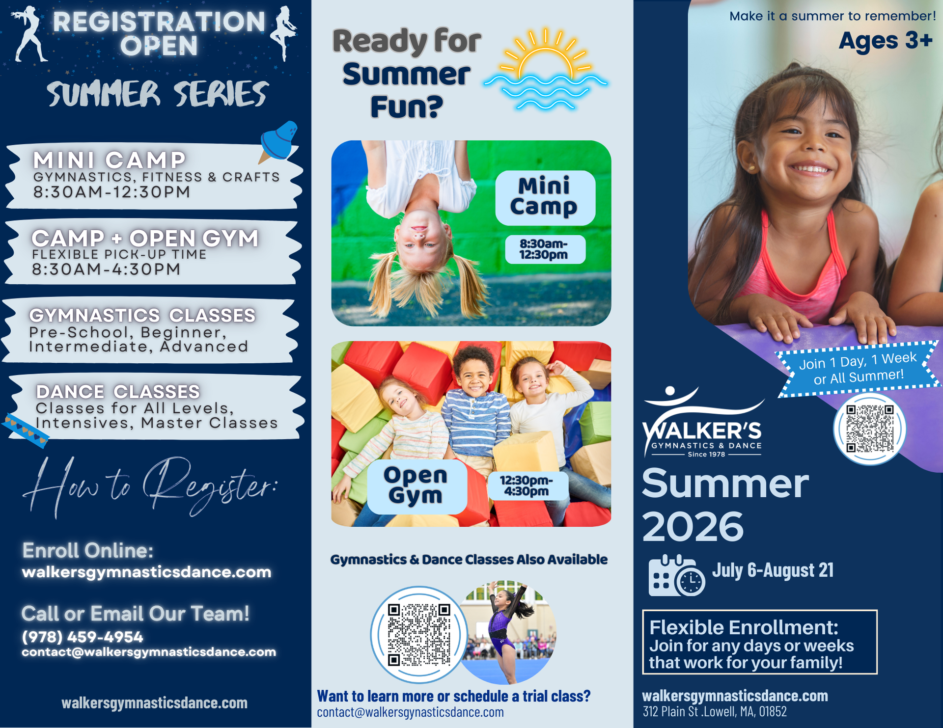 Summer Camps | Walker’s Gymnastics and Dance | Lowell, MA