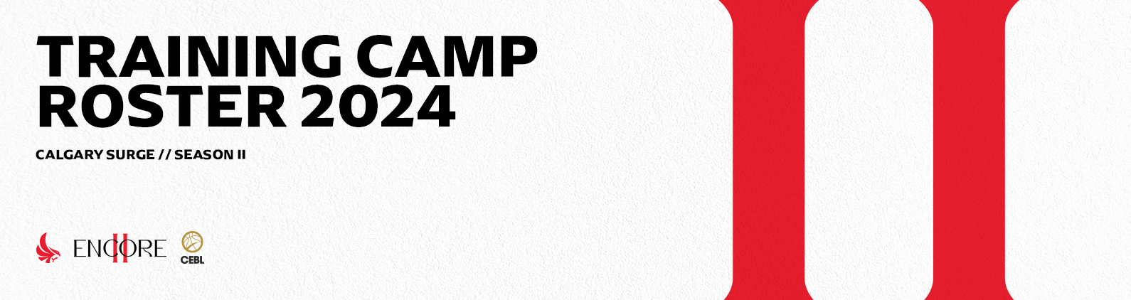 THE CALGARY SURGE ANNOUNCE 2024 TRAINING CAMP ROSTER