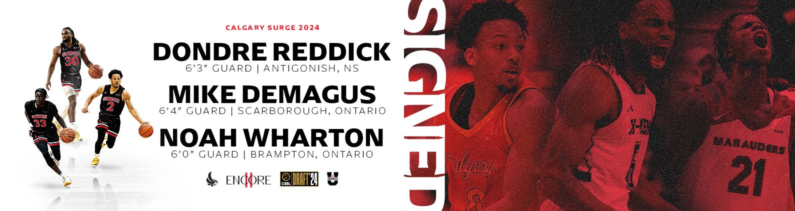 THE CALGARY SURGE REVEAL THEIR DRAFT PICKS FOR THE 2024 CEBL DRAFT