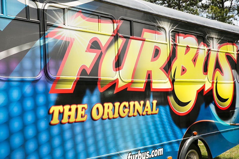 Big Blue (15-25 Passengers) — Fur Bus | Atlanta's Best Party Bus