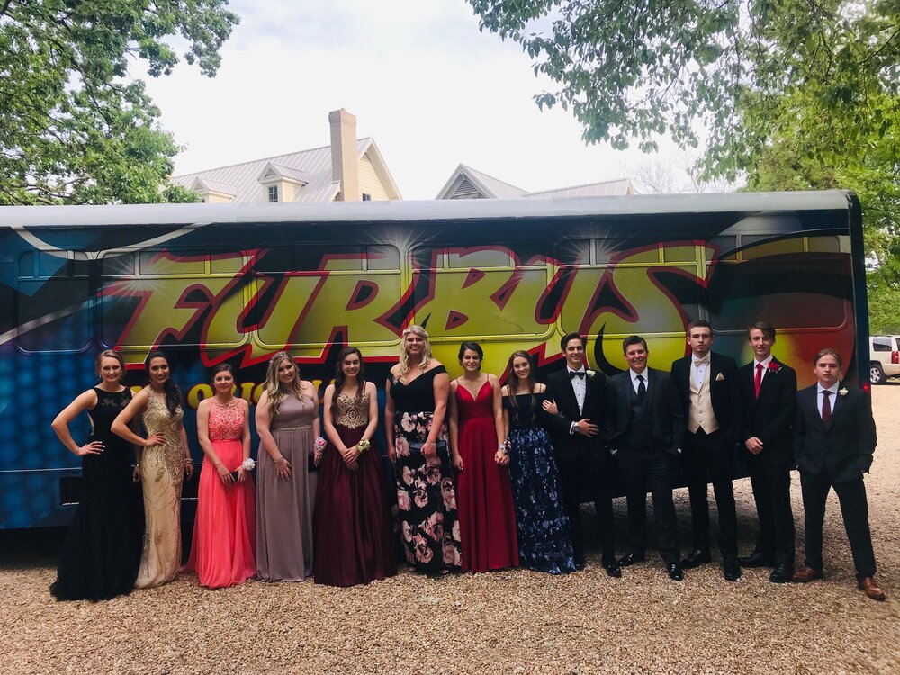Atlanta's Prom Party Bus Service | Book Your Prom Bus Ride — Fur Bus ...