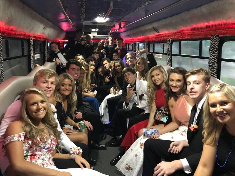 Atlanta's Prom Party Bus Service | Book Your Prom Bus Ride — Fur Bus ...