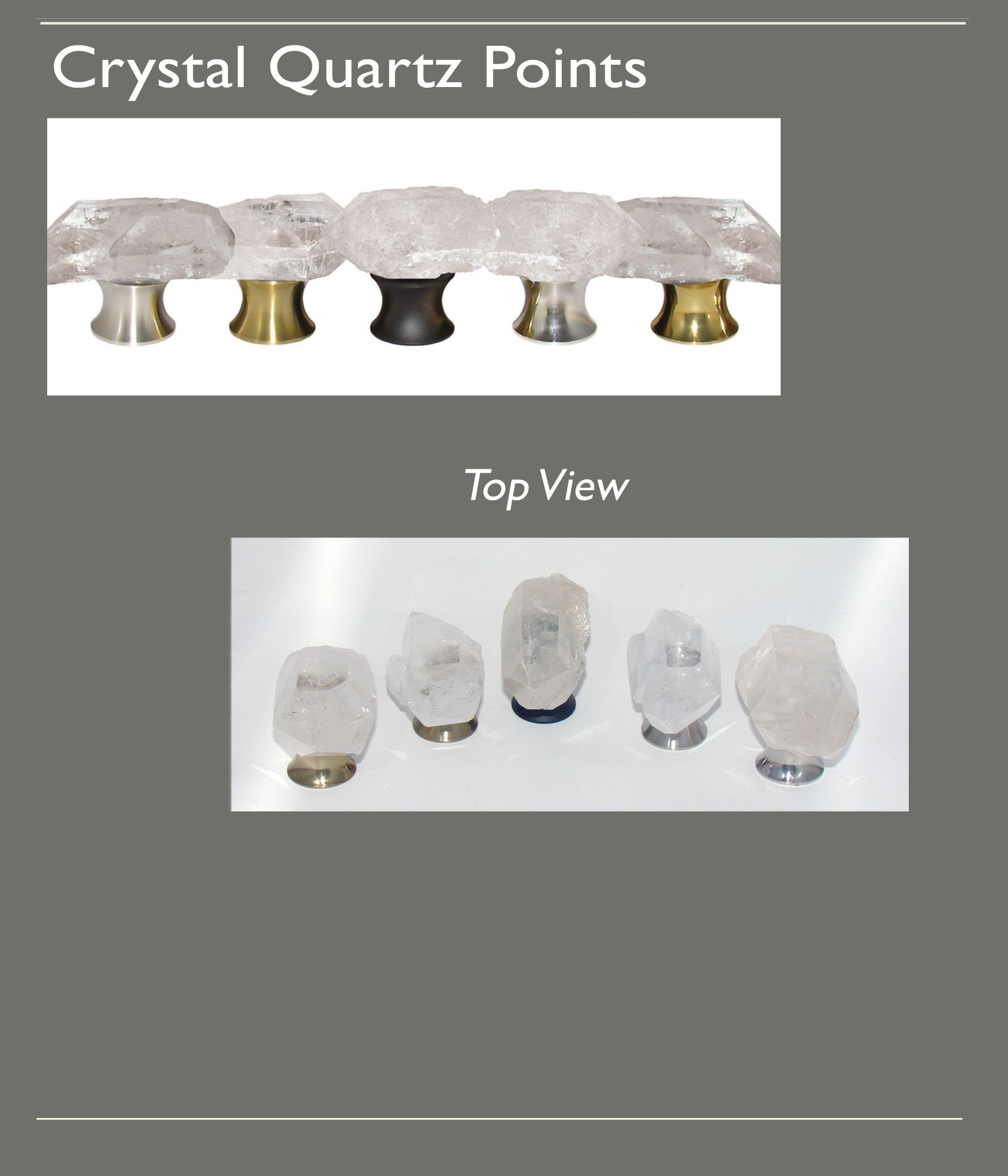 Knobs for Cabinetry, Furniture Doors & Drawers