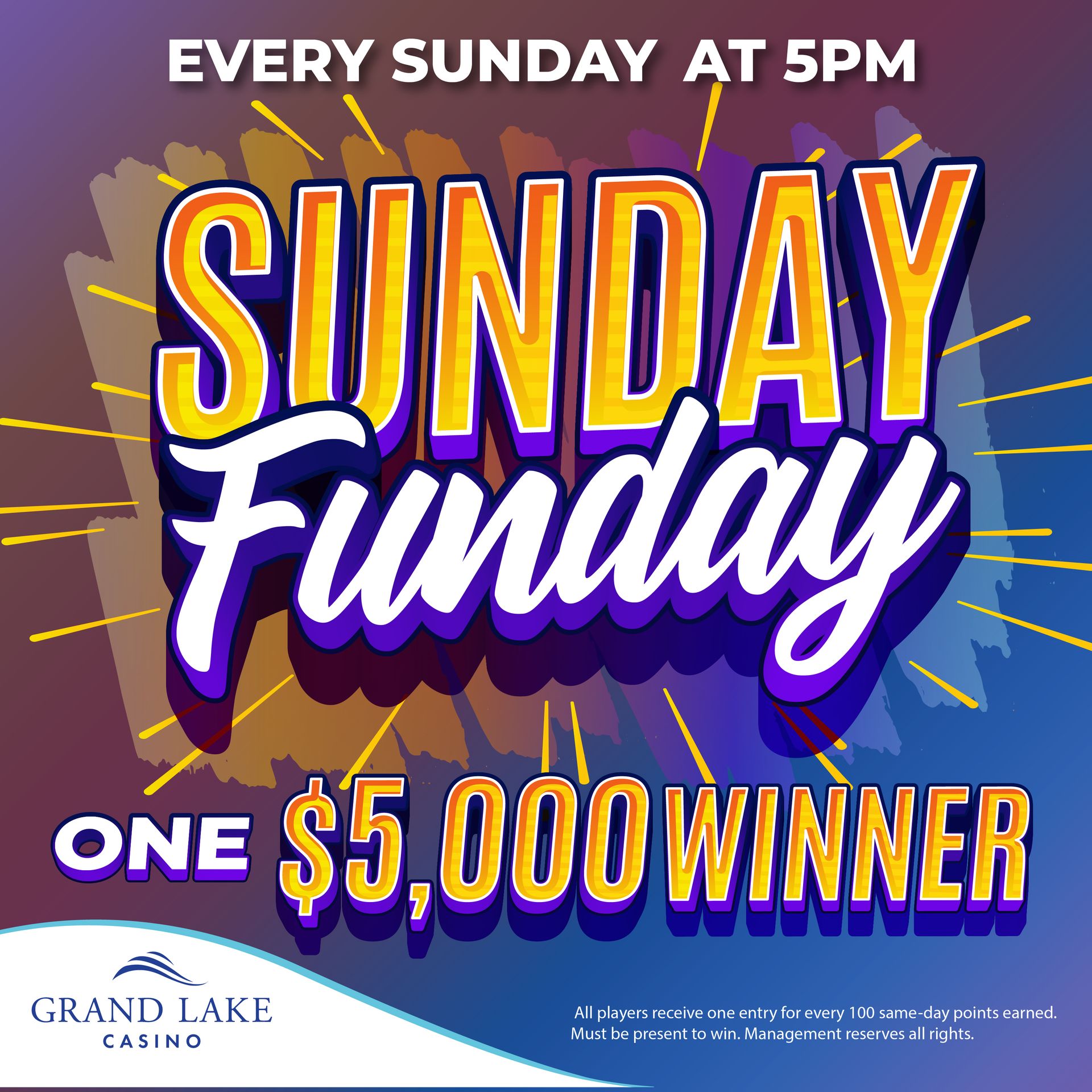 Casino Promotions in Grove, Oklahoma | Grand Lake Casino Promotions