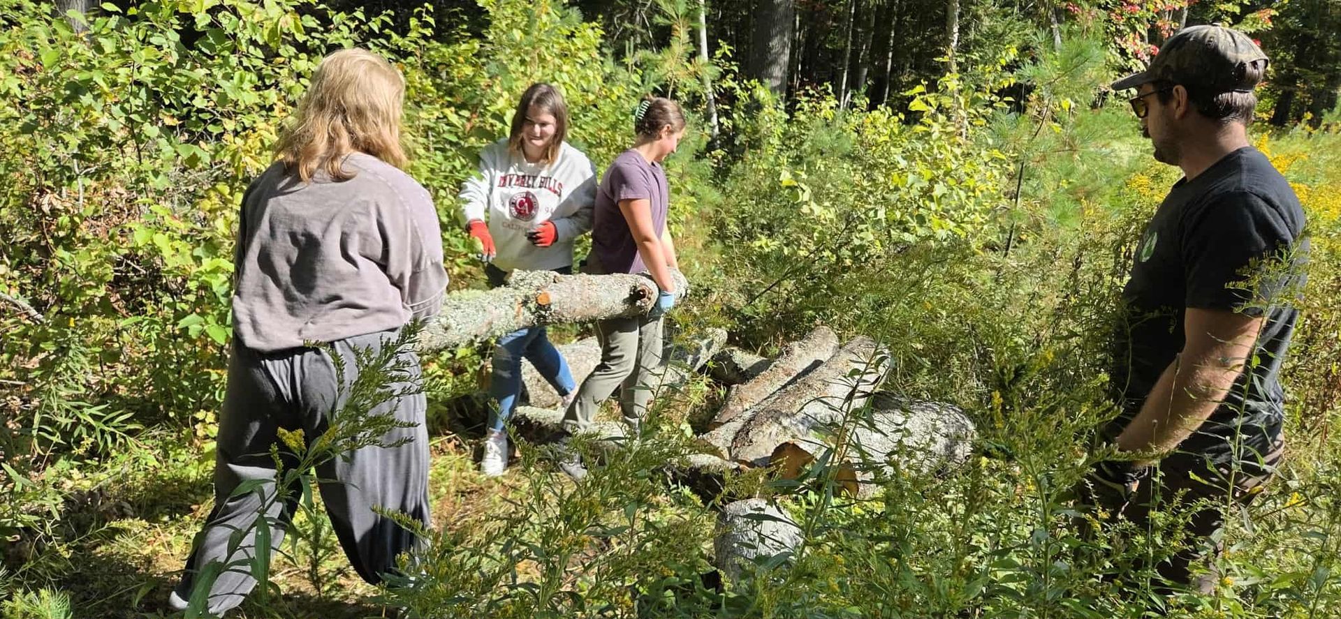 On the Ground: Brush Piles and Bat Houses at McMahon Lake Preserve