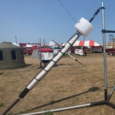 Single (Poly Can with Walkway & Arm)