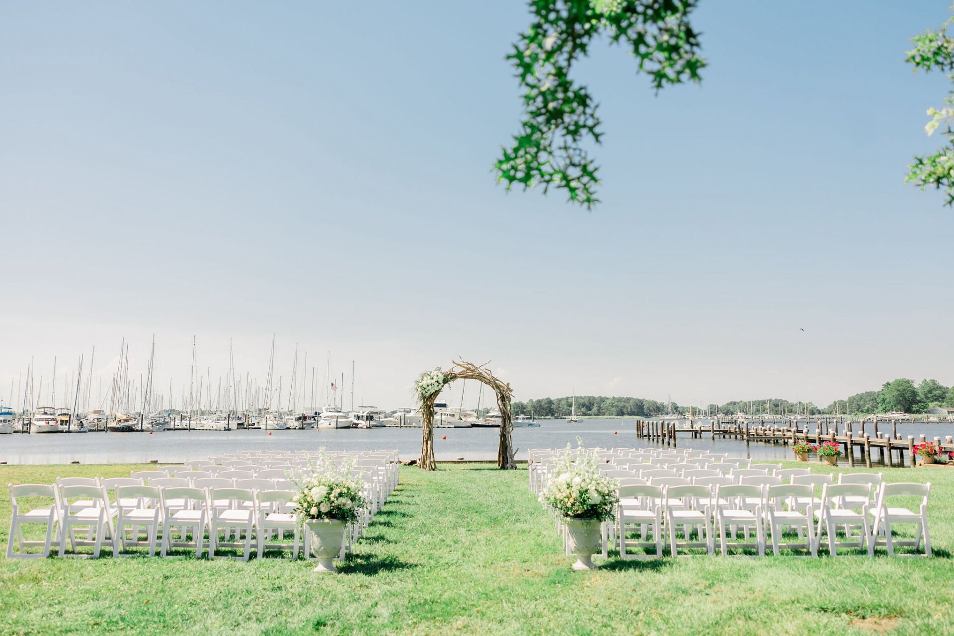 Bride's special day at Haven Harbour