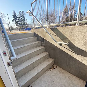 Below Grade Basement Entrance | Civilcan Engineering Inc.