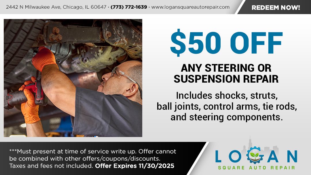 Specials | YOUR #1 Auto Repair Shop in Chicago | Logan Square Auto Repair