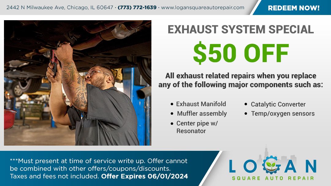 Specials | YOUR #1 Auto Repair Shop in Chicago | Logan Square Auto Repair