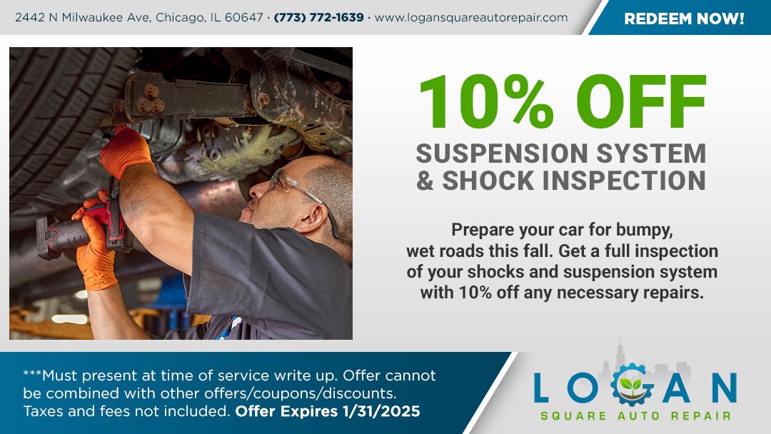 Specials | YOUR #1 Auto Repair Shop in Chicago | Logan Square Auto Repair