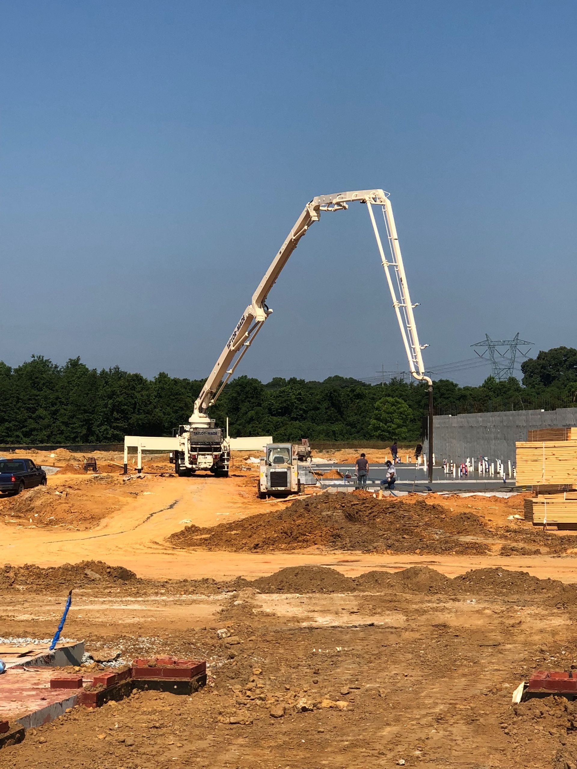 Concrete Pumping Work | Tallapoosa, GA | Taylor
