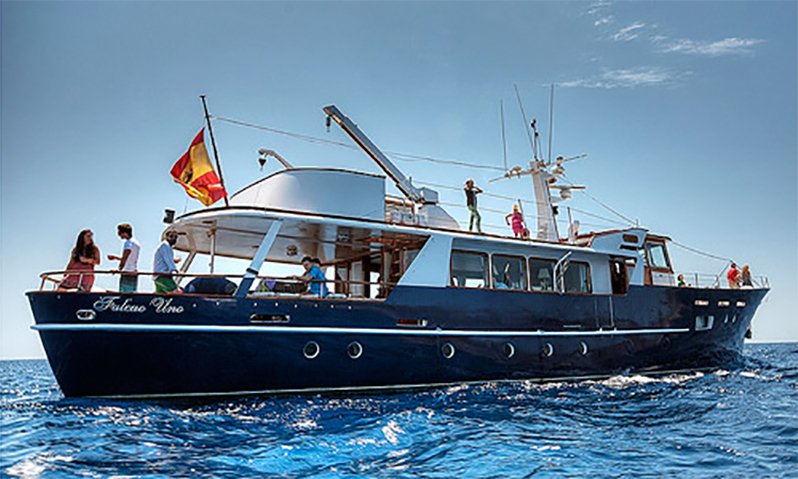 History of the Falcao Uno : Classic boat in Mallorca for all kinds of ...