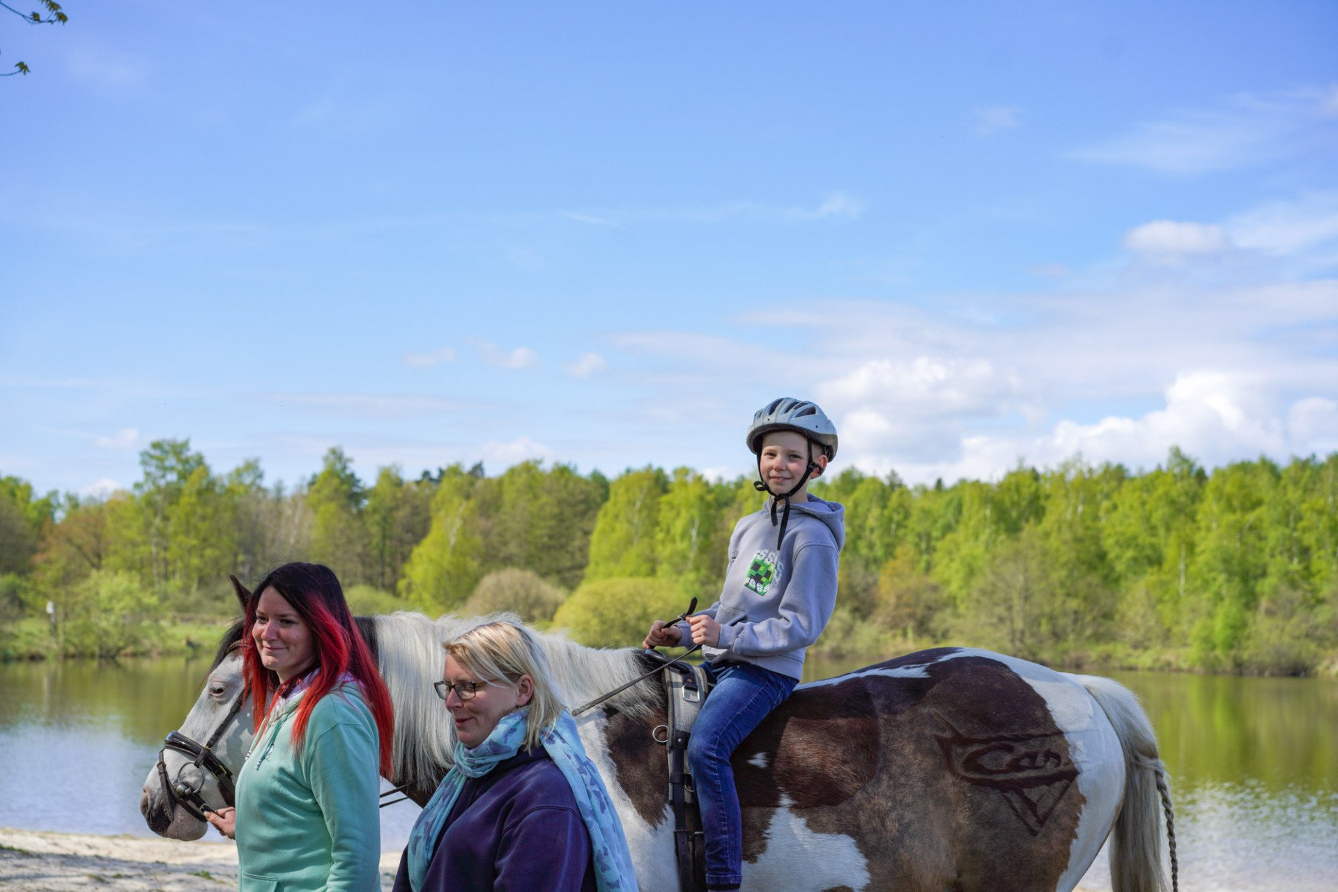 Reiten auf dem Familiencampingplatz Haselünne