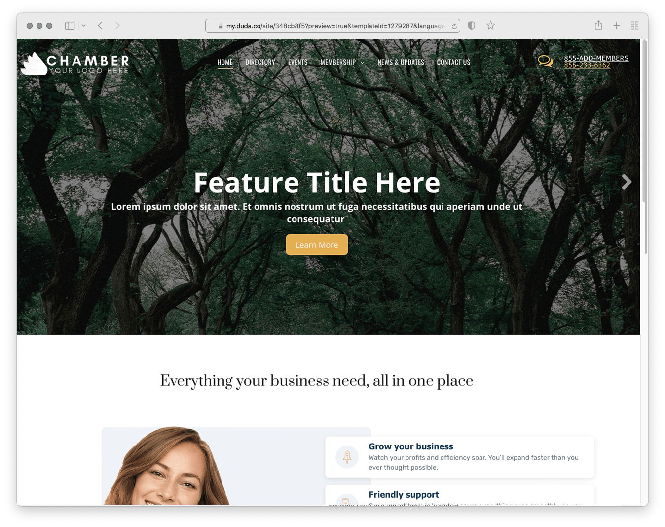 Website Templates for Chambers | Chamber Nation