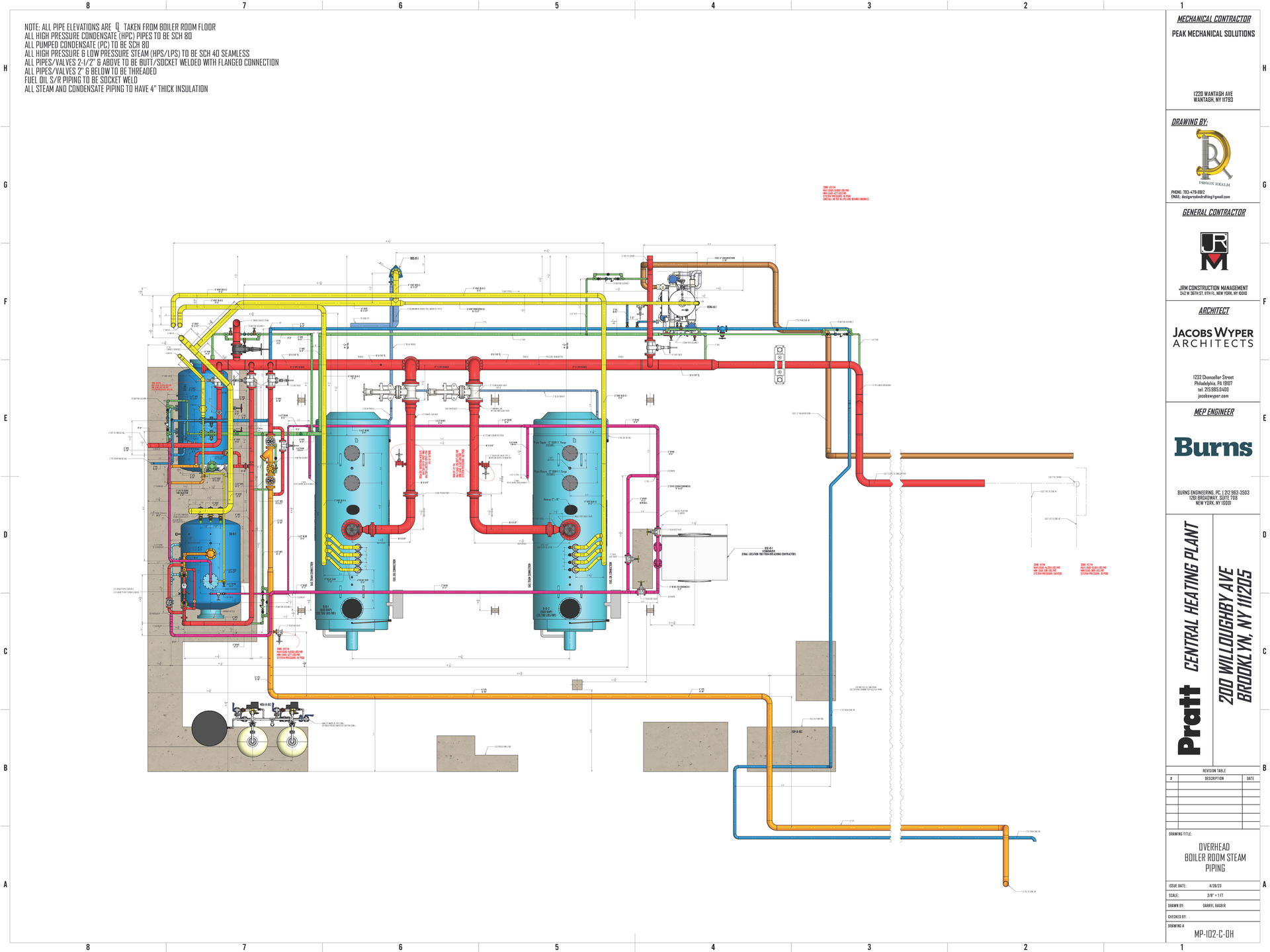 Mechanical Room Layout & Design | DesignRealm | NY