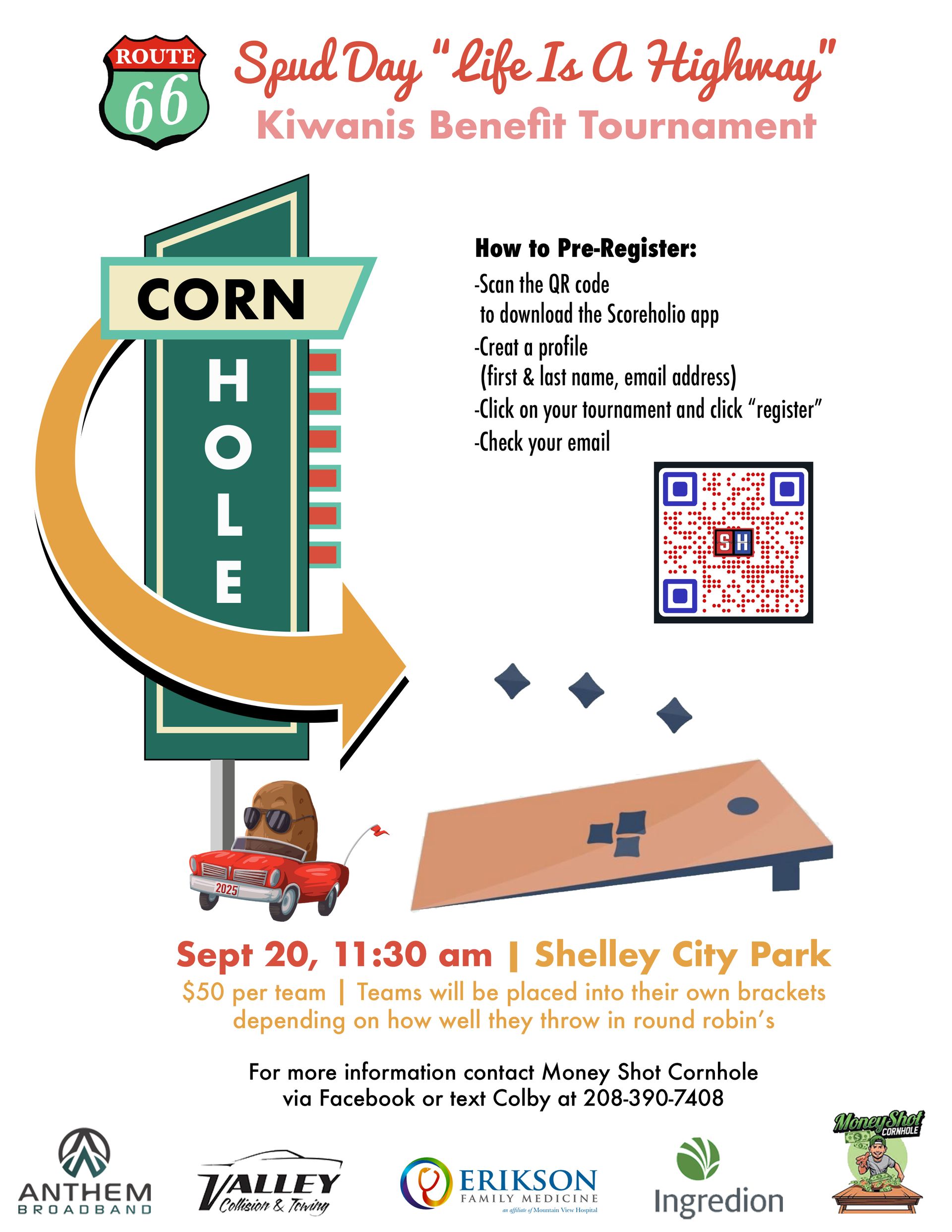 Cornhole Tournament - Competitive Fun at Idaho Spud Day